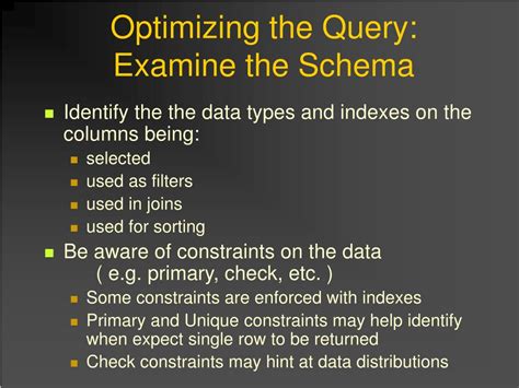 Ppt Informix Sql Performance Tuning Powerpoint Presentation Free Download Id1387274