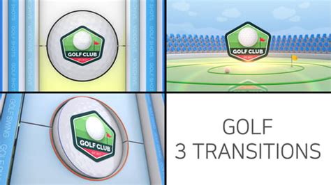 Golf Logo Transition Elements Ft Golf And Golf Logo Envato