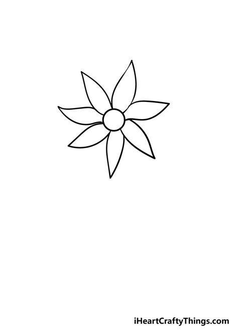 Awe Inspiring Examples Of Info About How To Draw A Easy Flower Iceratio