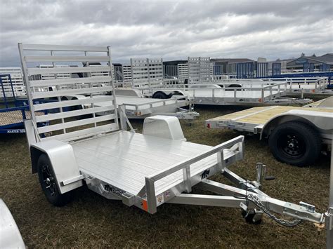 New 2026 Black Rhino Ut 5x8 3k Aluminum Deck Utility Trailer For Sale