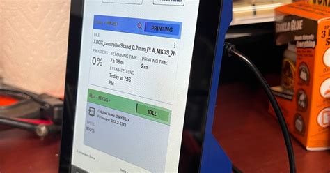 Vertical Stand For Raspberry Pi 7 Touchscreen Case By Witz End Fabrications Download Free Stl