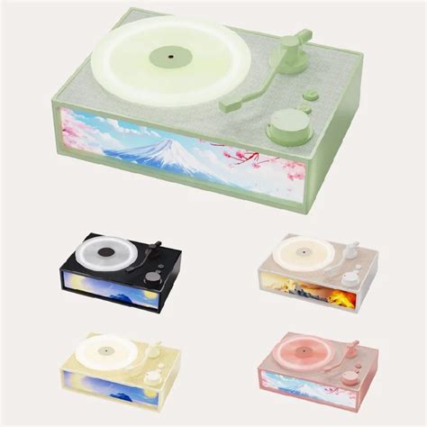 Bedside Diffuser Decoration Aromatherapy Bluetooth Speaker Vinyl Record
