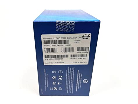 Procesor Intel Core I9 10900k 10c 20t Až 5 3ghz Socket Lga 1200 Aukro