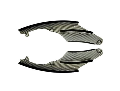 Discontinued E Motion Front Underbody Strakes For 991 Porsche 911