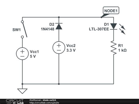 Diode Switch Circuitlab
