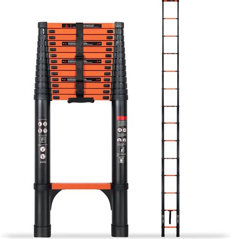 20 3ft Telescoping Ladder Portable Extension Folding Ladder Multi