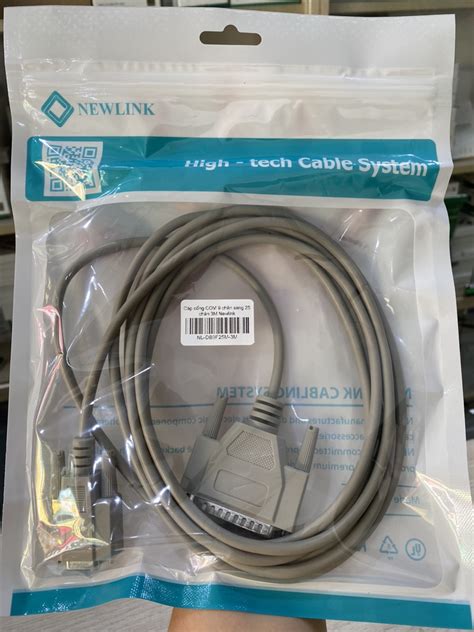 Tổng Kho Cung Cấp Dây Cáp Cổng Com 9 Chân Rs 232 Sang 25 Chân Lpt Dài 1 5m Cao Cấp