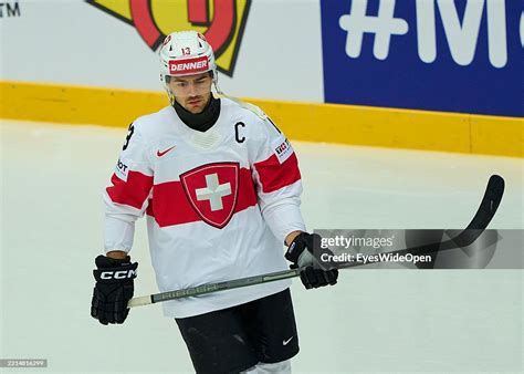 Nico Hirschier Of Switzerland During The 2025 Ice Hockey World News