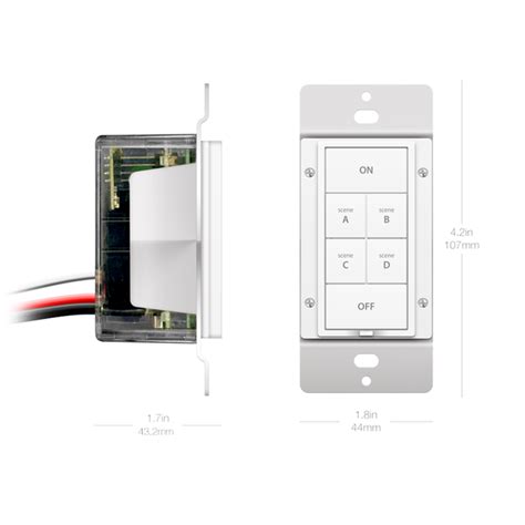 6 Button On Off Keypad Smart Switch Insteon