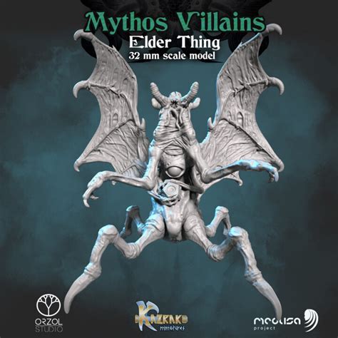 👹 Elder Thing Mythos Villains・ 3d File For 3d Printing・cults