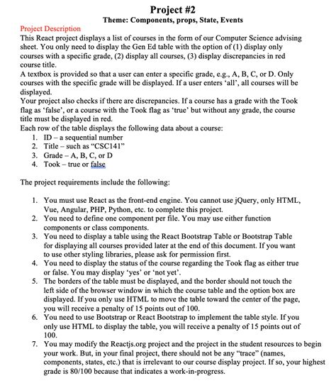 solved project 2 theme components props state events