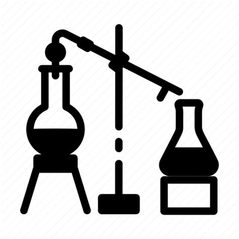 Lab Setup Experiment Testing Glassware Research Icon Download On Iconfinder