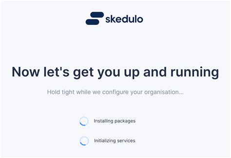 Complete Onboarding Wizard Skedulo Documentation