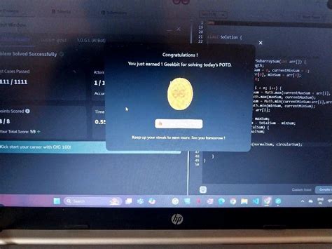 Yashwanth Guna On Linkedin Gfg160 Geekstreak2024 Gfg160