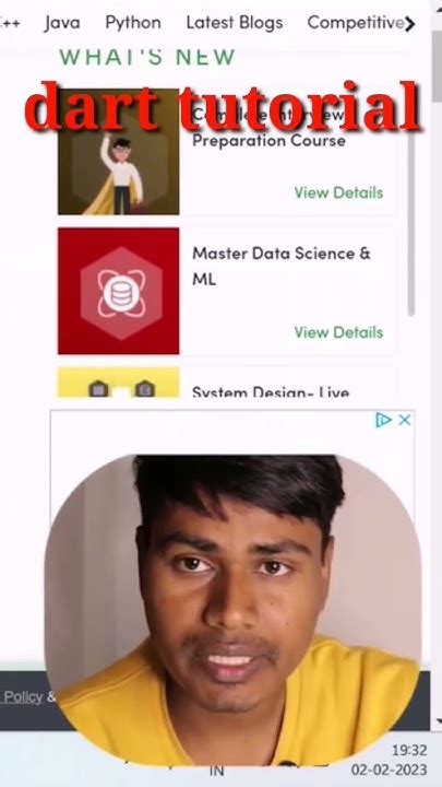 Dart Tutorial Class And Object Shorts Youtubeshorts Ytshorts