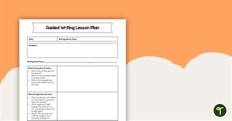 How To Make A Lesson Plan Template