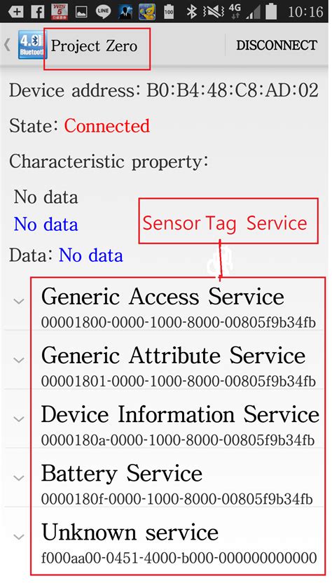 Services Unable To Show Correctly After Reprogram Image From Projectzeroappcc2650stk Example