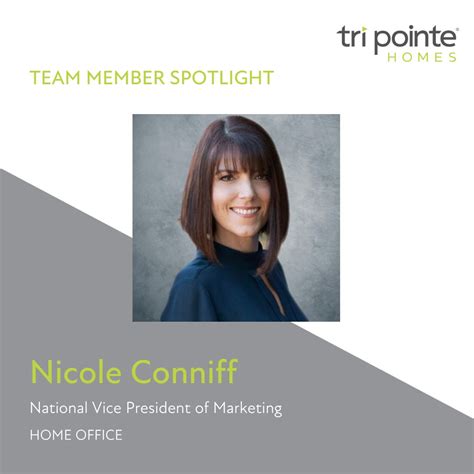 Were Thrilled To Welcome Nicole Conniff To Our Home Office Team As National Vice President Of