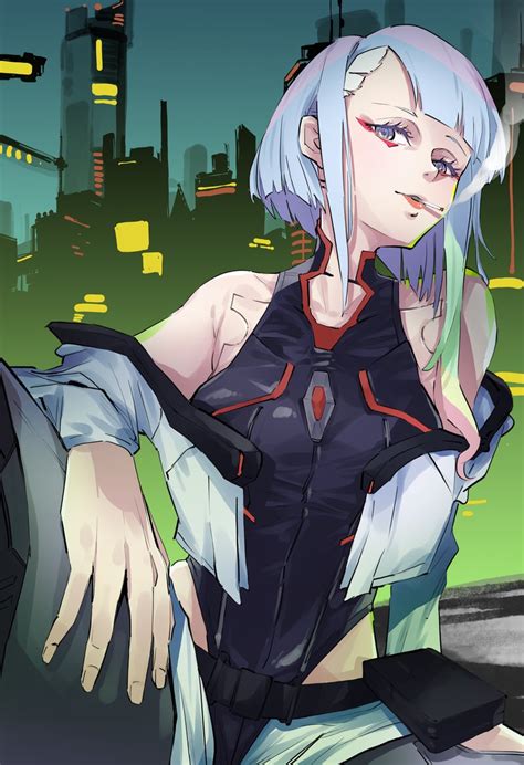 Lucy Cyberpunk And 1 More Drawn By Mxvv4878 Danbooru