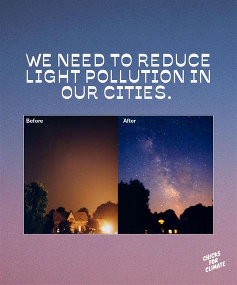 Reduce Light Pollution Light Pollution Pollution Environmental
