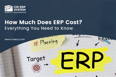 How Much Does Erp Cost Everything You Need To Know Cis Erp