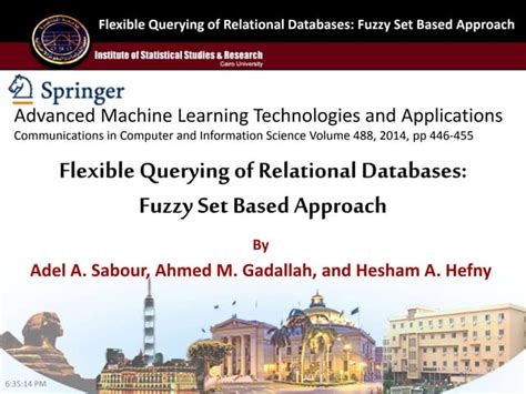 Flexible Querying Of Relational Databases Fuzzy Set Based Approach 27