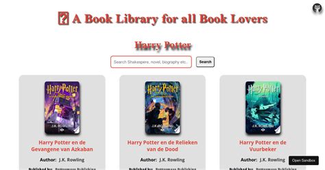 Bookery Using Reactjs Codesandbox