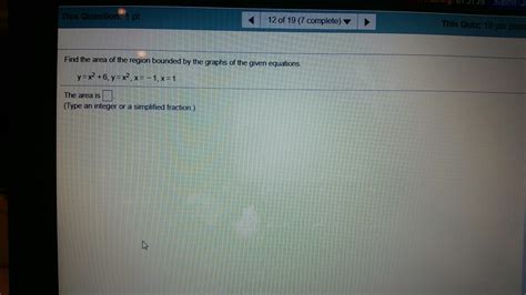 Solved 8 01128 Subm 12 Of 19 7 Complete This Quiz 19 P