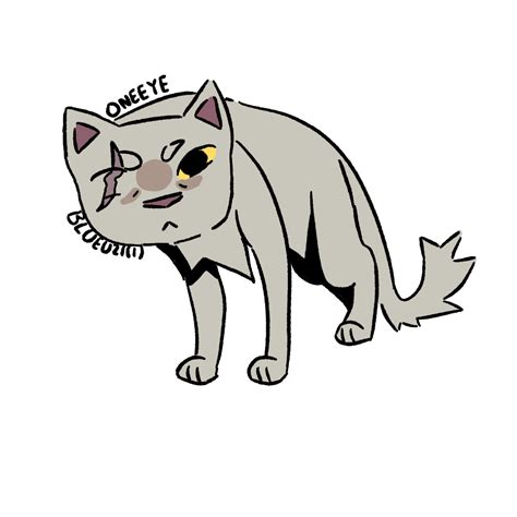Oneeye Warrior Cats By Blueuziwaca On Deviantart
