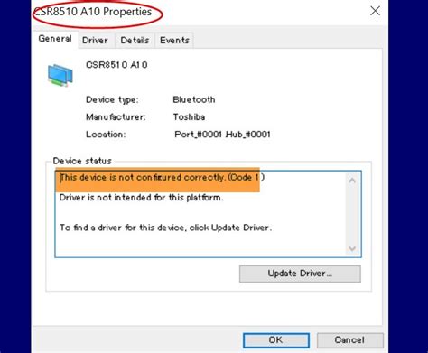 Fix CSR A Driver Error In Windows