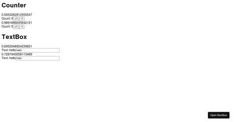 Use Atom Example Codesandbox