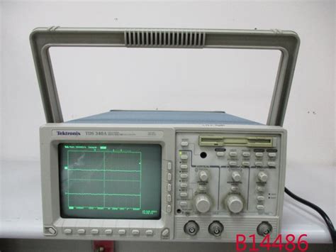 【全冠】tektronix 太克 Tds340a 100mhz 2ch 示波器 少1旋鈕便宜賣 B14486 Yahoo奇摩拍賣
