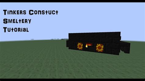 Tinkers Smeltery Tutorial German Deutsch Youtube