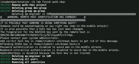 Solved Chap 3 Auth Rbac Lab Cleanup Red Hat Learning Community