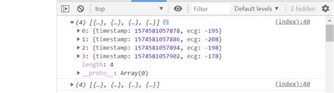 Javascript How To Plot Timestampx Axis And Temperaturey Axis Using D3 While Getting Data