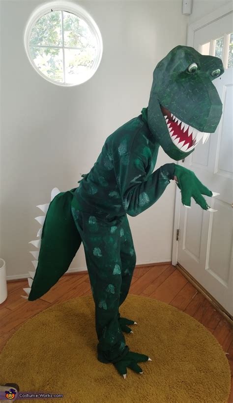 Homemade Dinosaur Costume