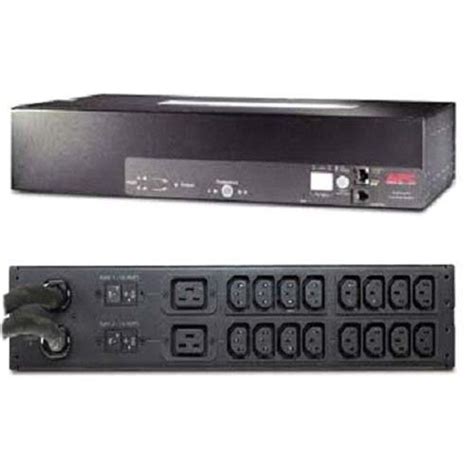 APC Dual Power Rack ATS Dual Power PDU Alpha Technologies Ltd