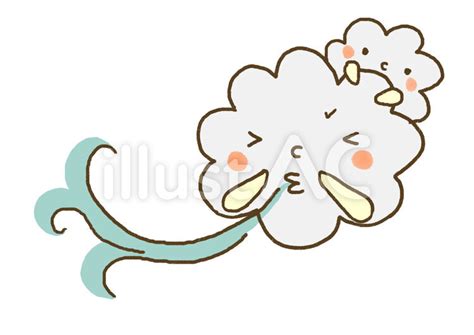 北風イラスト No 430286無料イラストフリー素材ならイラストAC