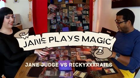 Jane Plays Magic Episode 1 Gollum Vs Emmara Gisa And Geralf Vs Odric With Jane Judge And
