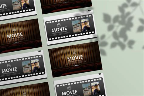 영화 Ppt템플릿 무비 파워포인트 Powerpoint 샘플 피피티 팜플렛 Ppt 샘플