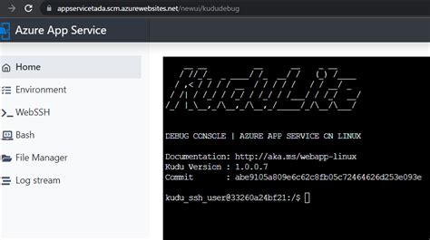 azureappservice linux のインスタンスを選択してssh bash接続する簡単な方法 nfig tech