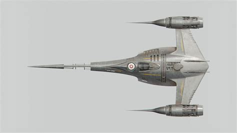Din Djarin N 1 Starfighter Star Wars Mandalorian 3d Model Cgtrader