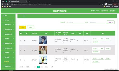 【计算机毕业设计】180医院挂号就诊系统设计与实现就诊服务信息系统设计 Csdn博客