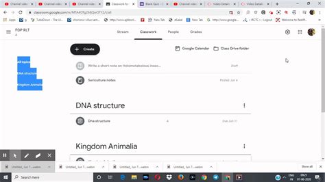 Gc Lect How To Create Quiz Assignments Youtube