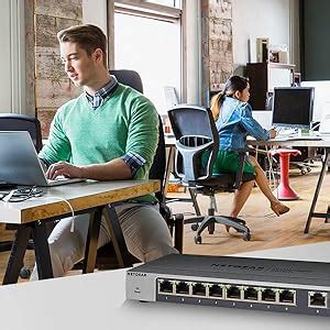 Amazon Com NETGEAR Multi Gigabit Ethernet Fully Managed PoE Switch Electronics