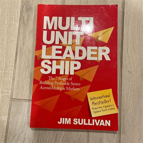 Multi Unit Leadership By Jim Sullivan