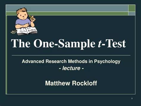PPT The One Sample T Test PowerPoint Presentation Free Download ID