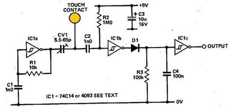 7 Best Touch Sensor Switch Circuits Explored Homemade Circuit Projects