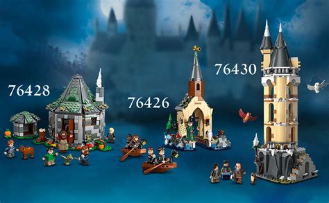 LEGO Harry Potter Hogwarts Castle Owlery Toy, Wizarding World Fantasy ...