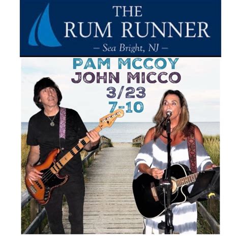Pam Mccoy And John Micco Mcloones Rumrunner Mcloones Rum Runner Sea